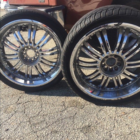 Other | 22 Chrome Rims And Tires | Poshmark